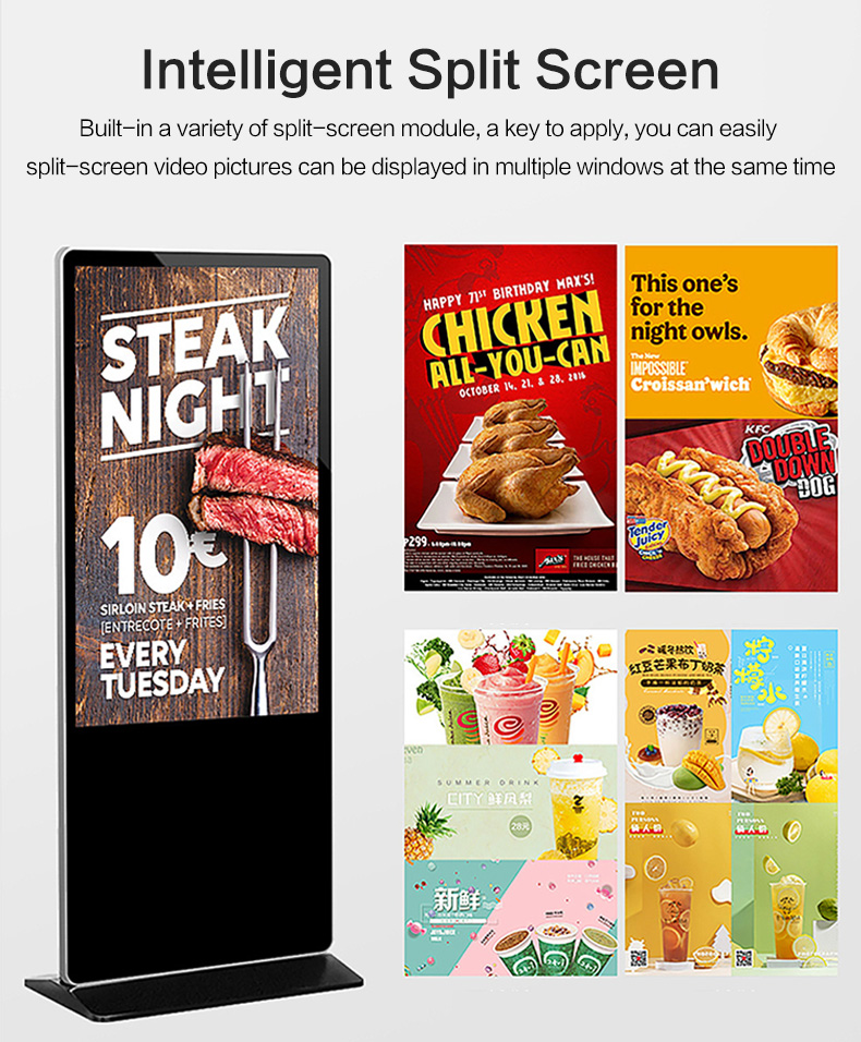 How Digital Signage LCD Display vs Traditional Posters?